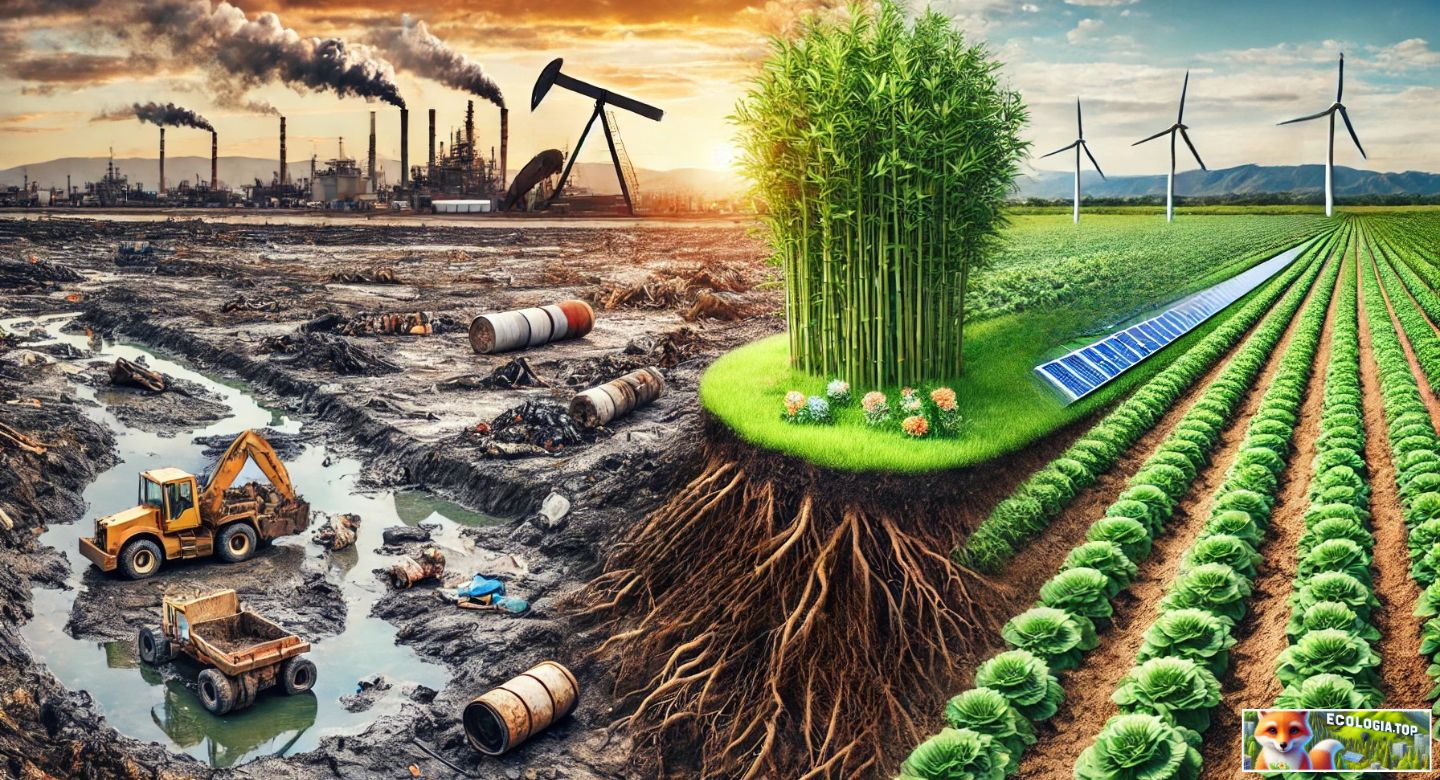 Del suelo contaminado a la energía limpia: transformar el problema en ...